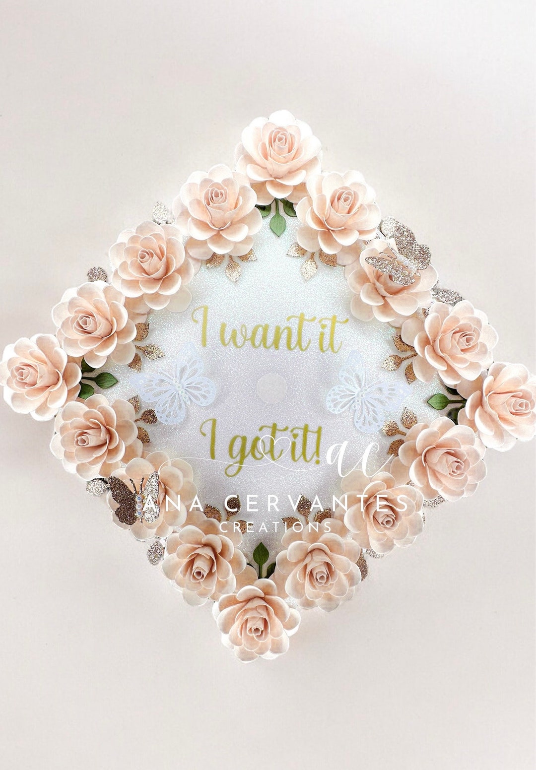 Graduation Cap Topper | Topper Para Birrete Decorado | Personalizado ...