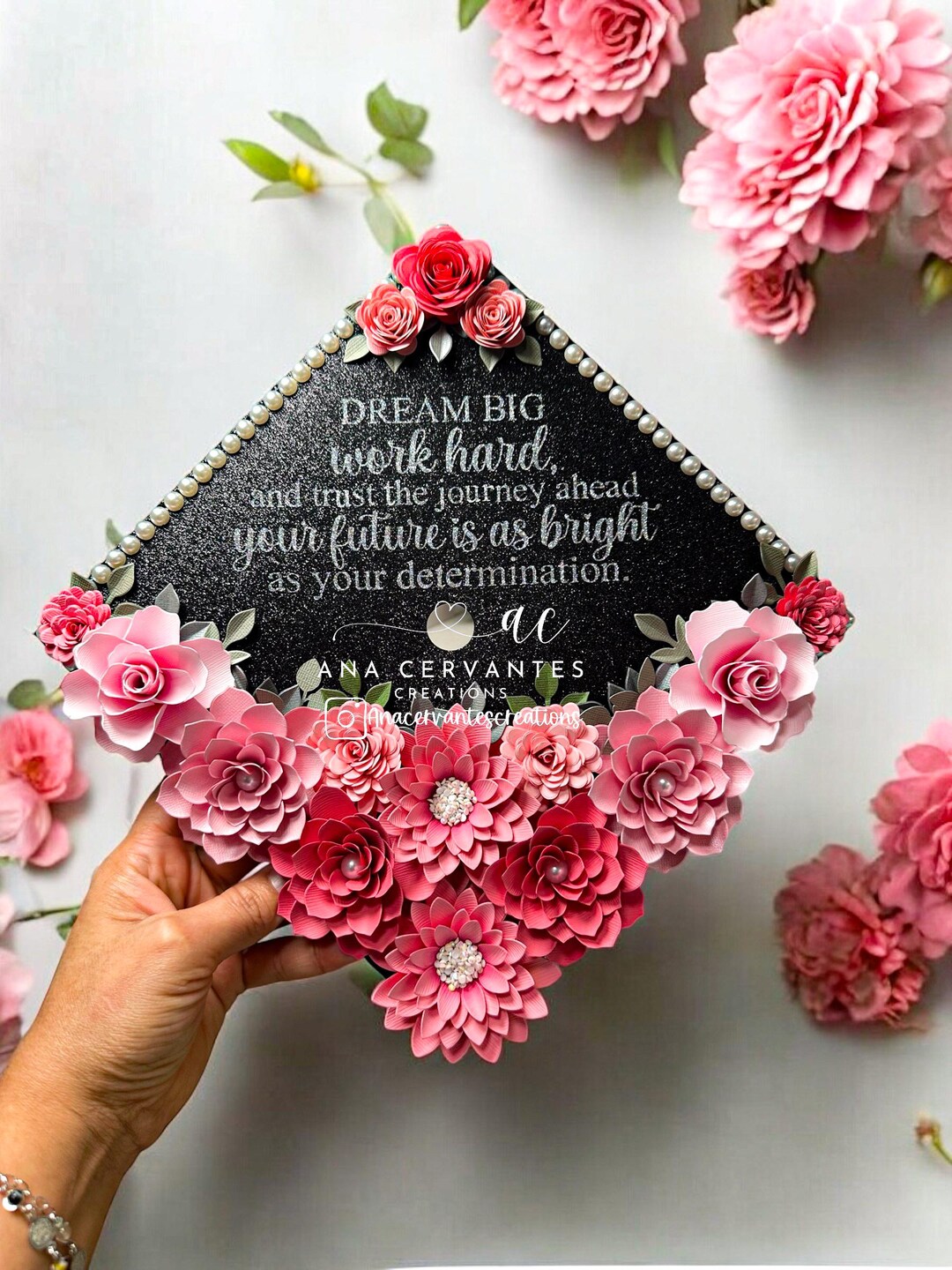 Graduation Cap Topper Topper Para Birrete Decorado Personalizado ...