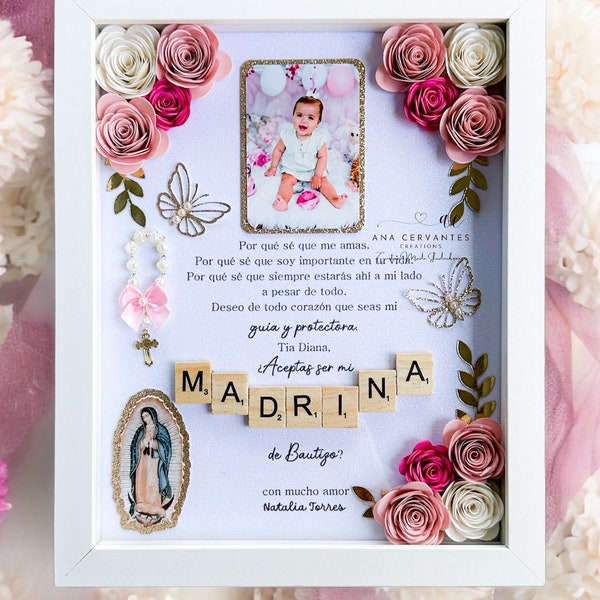 Baptism Shadow Box - Etsy