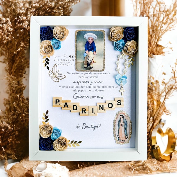 Baptism Shadow Box - Etsy