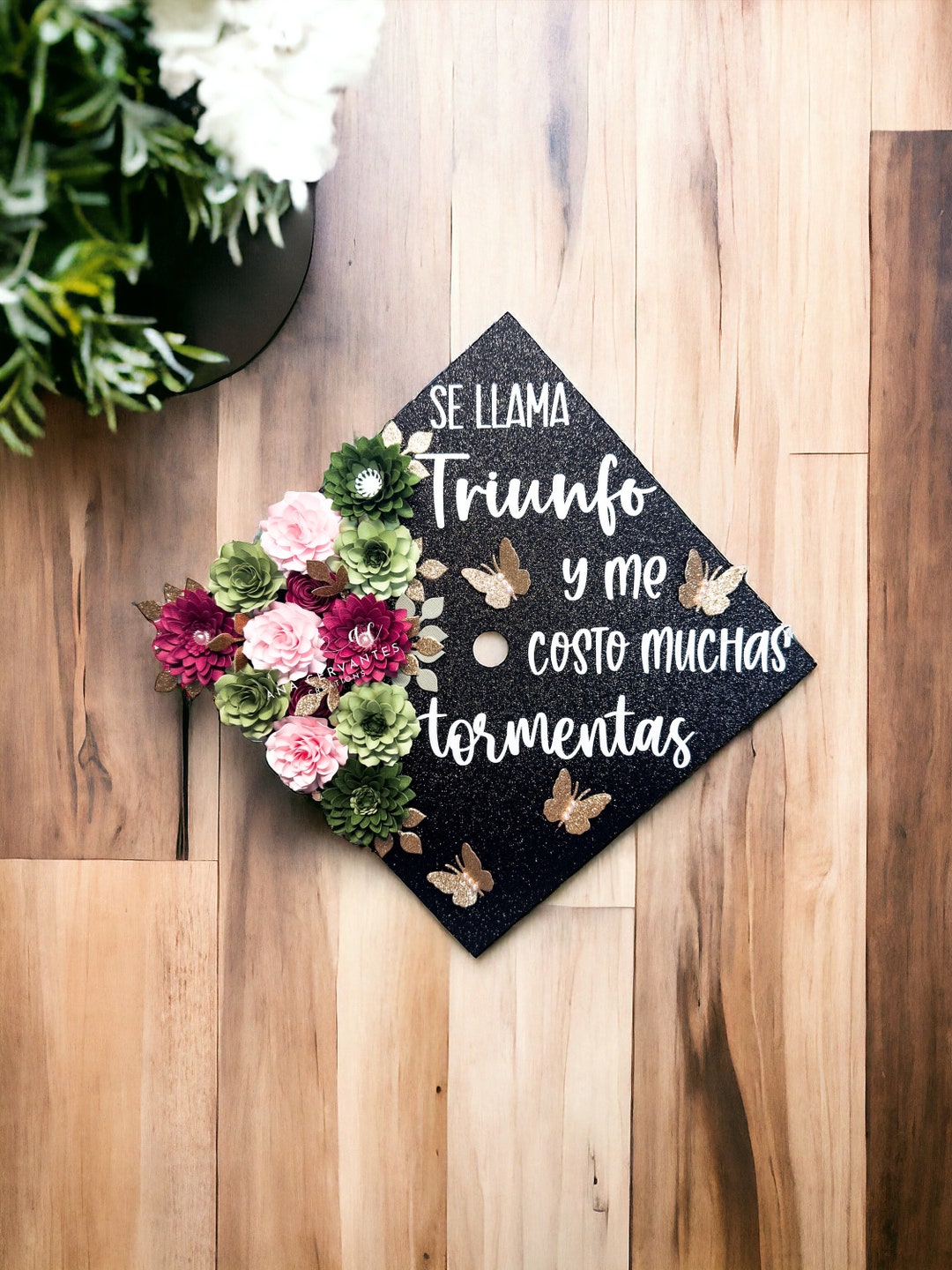 Graduation Cap Topper Topper Para Birrete Decorado Personalizado ...