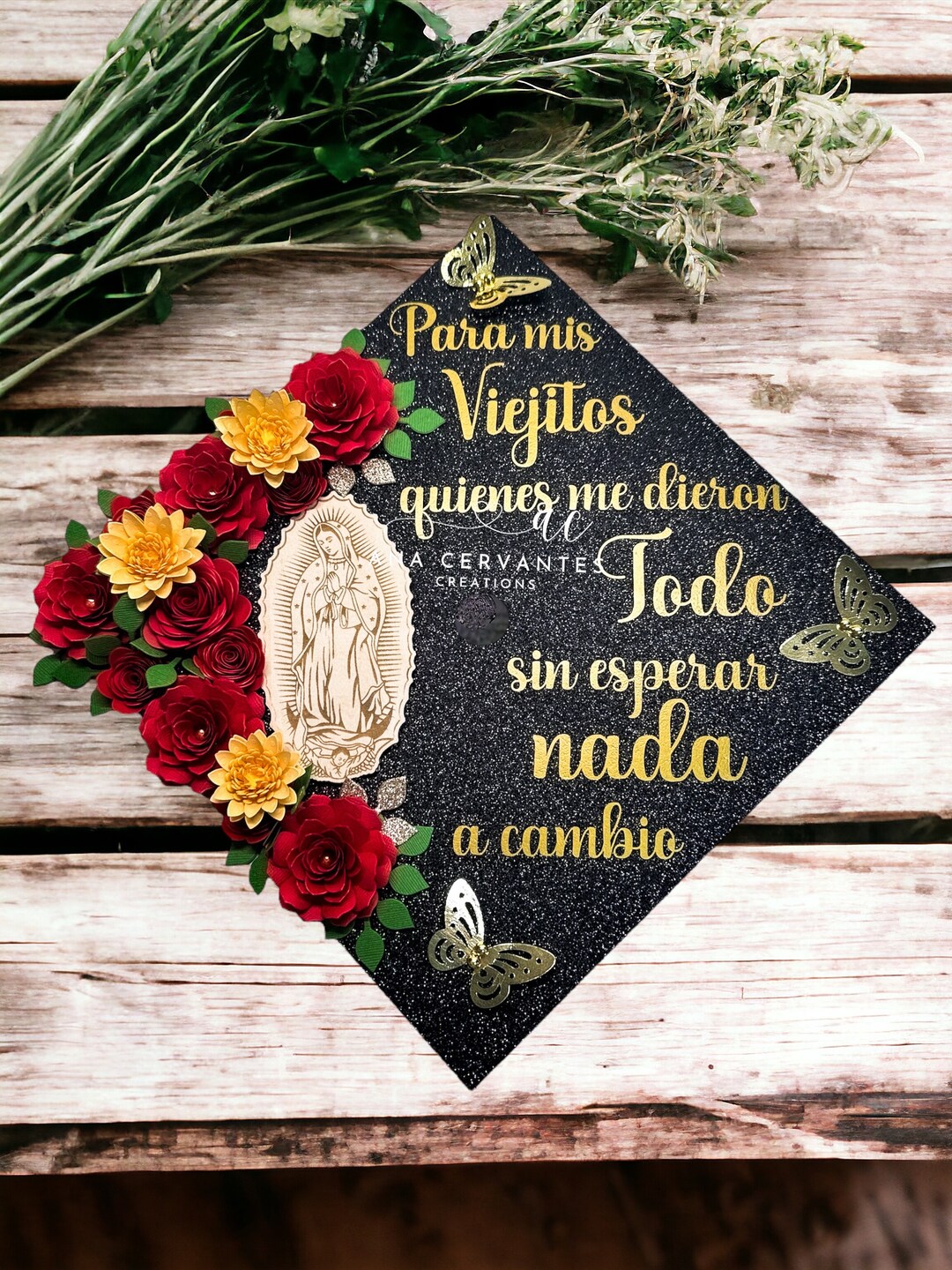 Graduation Cap Topper | Topper Para Birrete Decorado | Personalizado ...