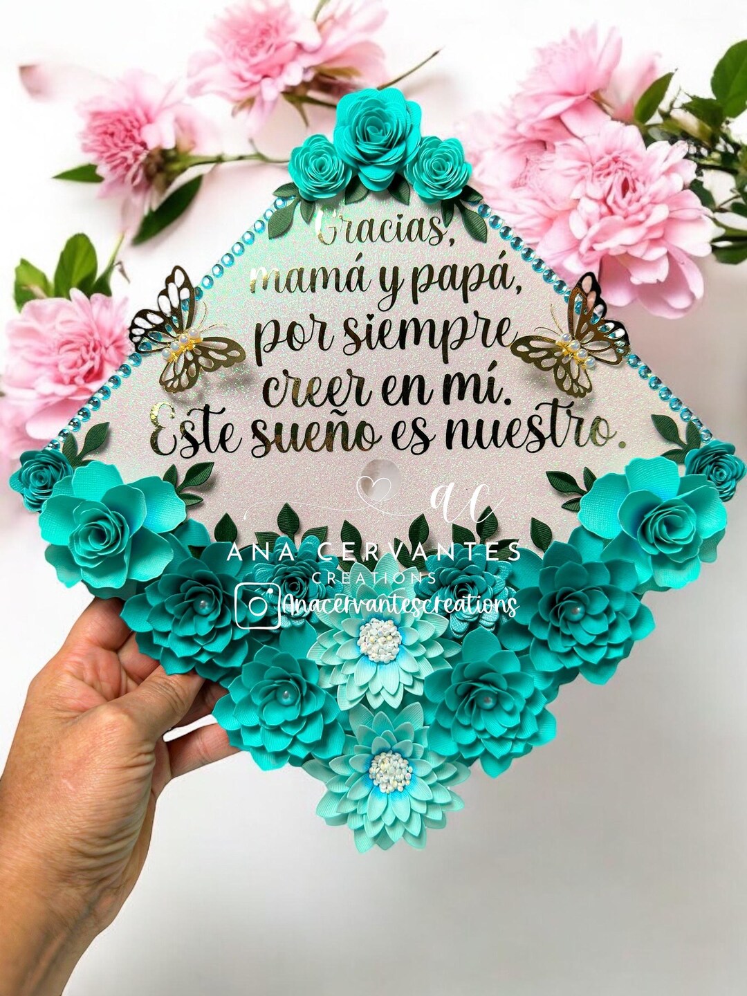 Graduation Cap Topper | Topper Para Birrete Decorado | Personalizado ...