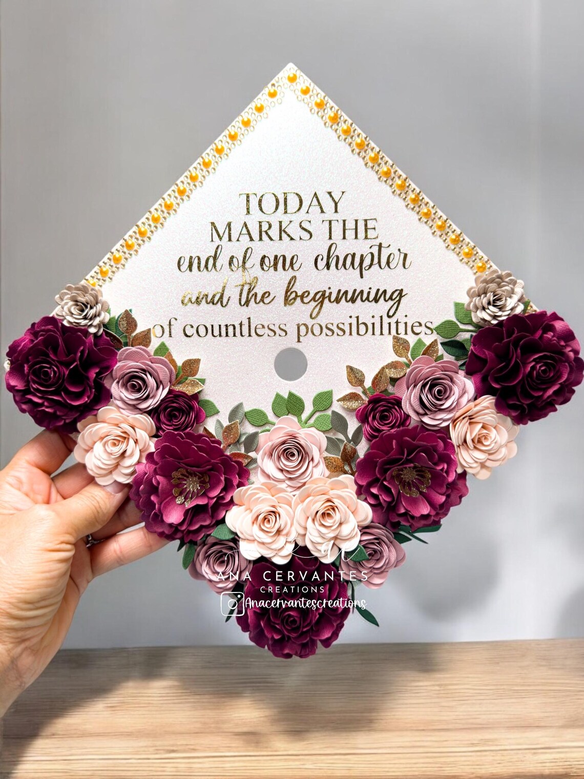 Graduation Cap Topper Topper Para Birrete Decorado Personalizado ...