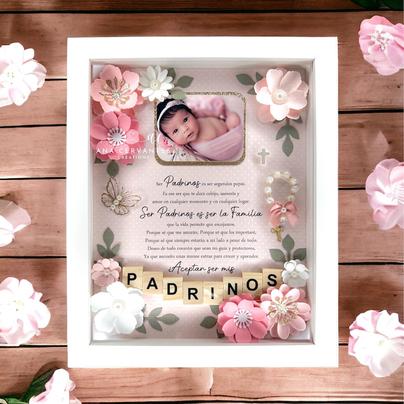 Baptism Shadow Box - Etsy