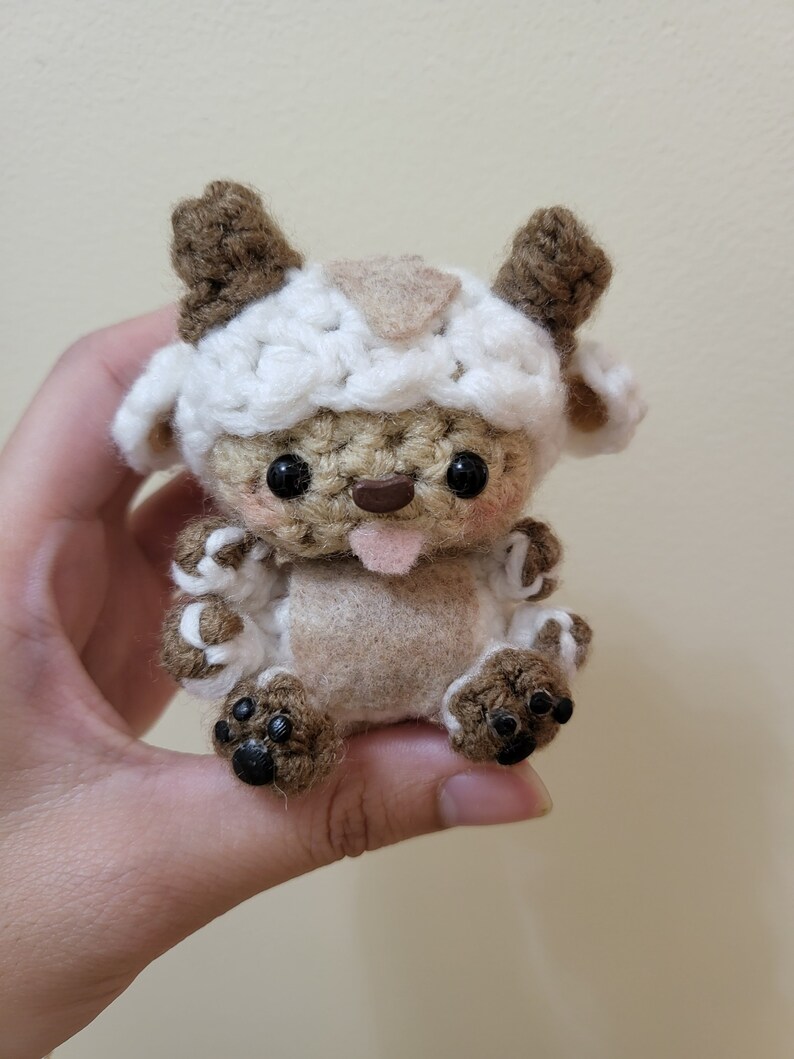 Crochet Appa Amigurumi Pattern From Avatar the Last Airbender - Etsy