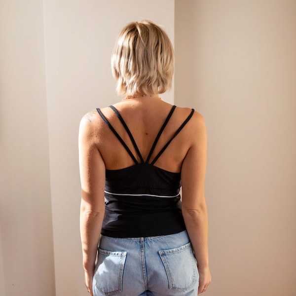 Open Back Workout Shirt - Etsy