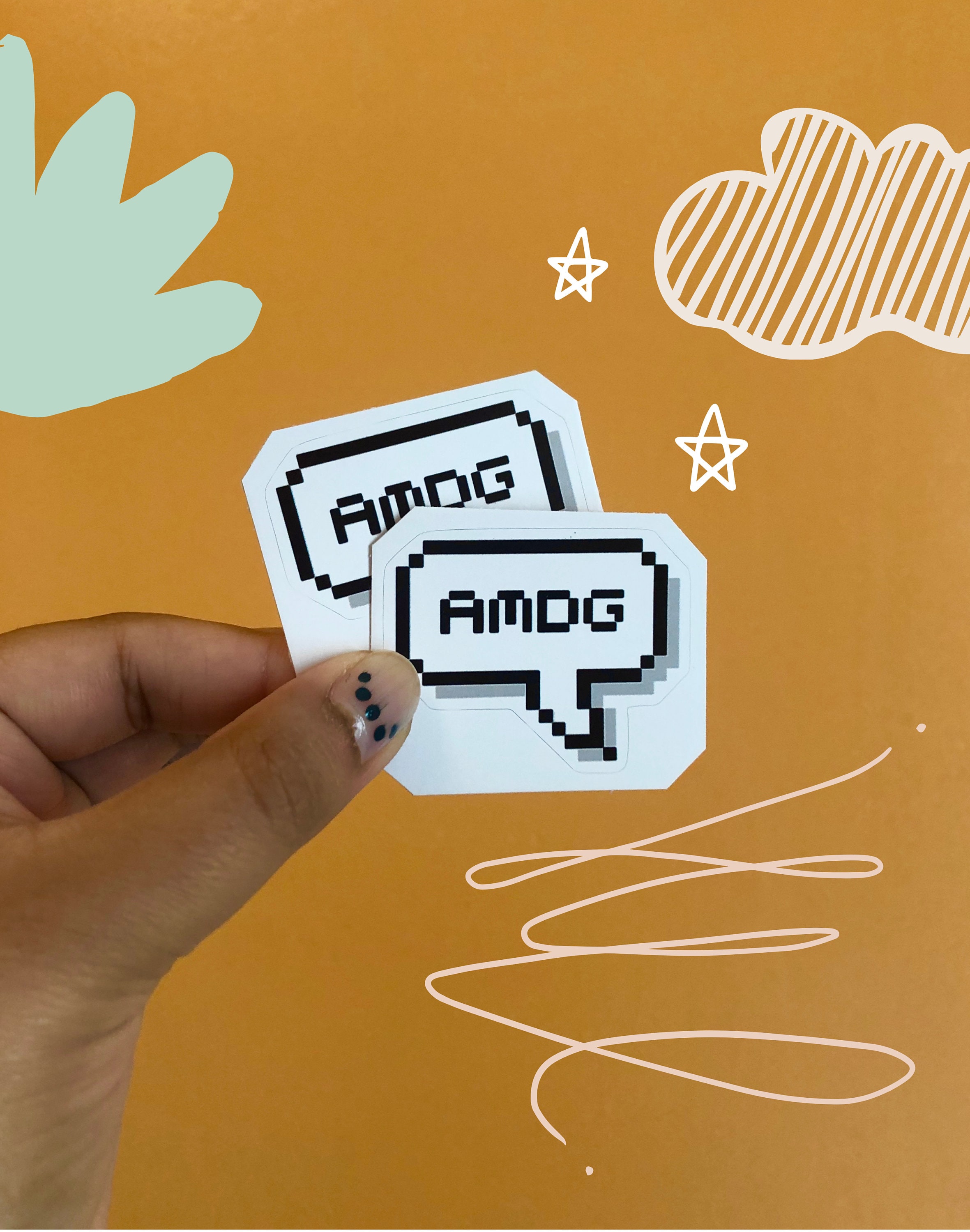 AMDG Pixelated Sticker Ad Majorem Dei Gloriam for the - Etsy Canada