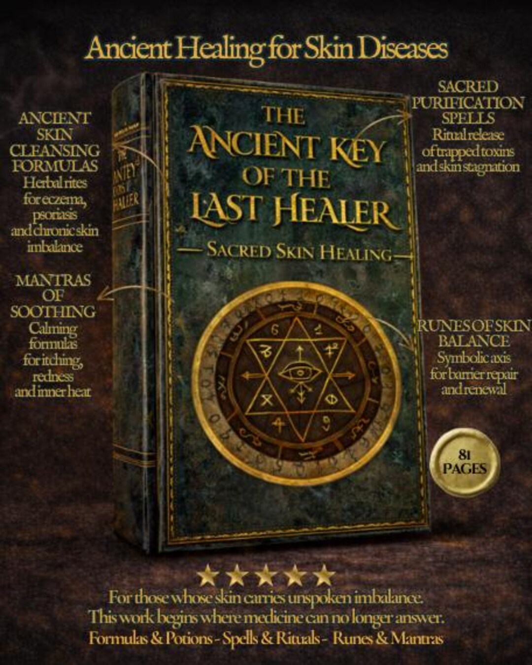 Sacred Skin Healing Manuscript – Ancient Formulas, Rituals, and Spells ...
