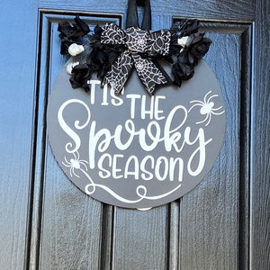 Halloween Door Decor, Halloween Welcome Sign, Halloween Door Hanger ...