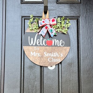 Teacher Door Decor, Teacher Door Hanger, Teacher Door Sign, Teacher ...