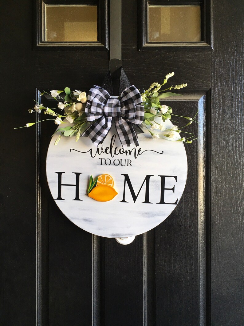 Interchangeable Sign for Front Door Seasonal Door Hanger - Etsy