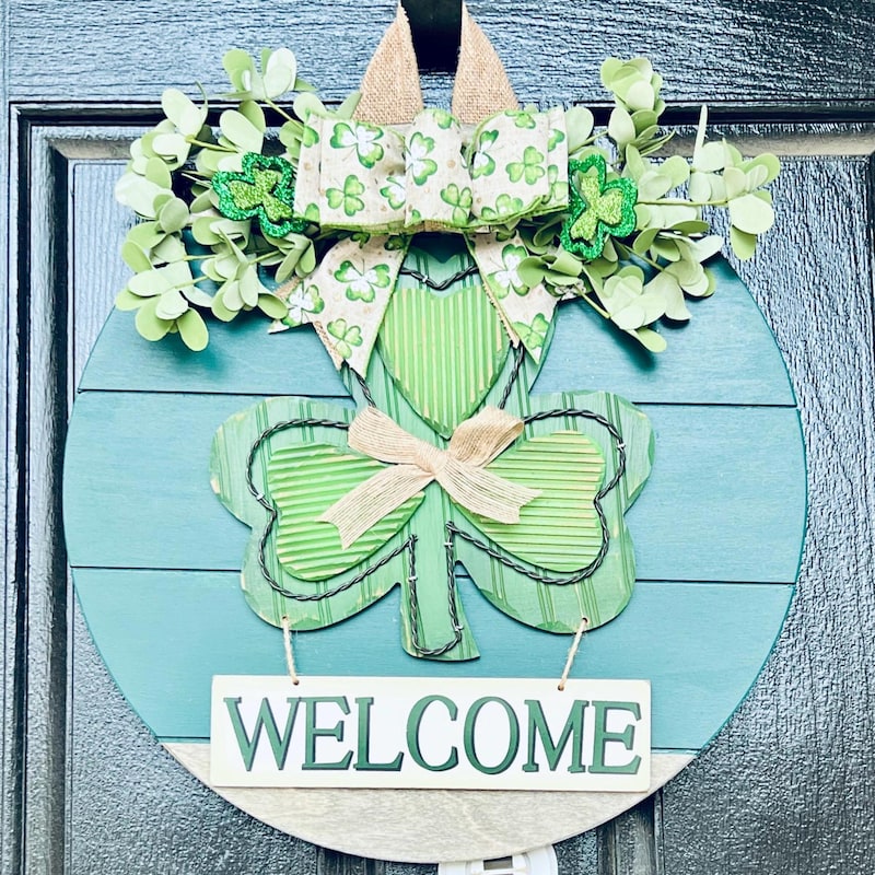 St Patrick Day Door Decor - Etsy
