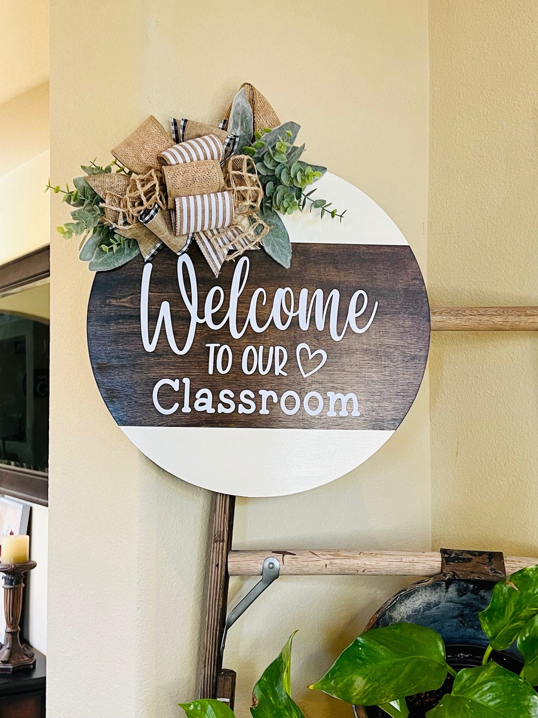 Teacher Door Decor, Classroom Door Hanger, Teacher Door Sign, Teacher ...