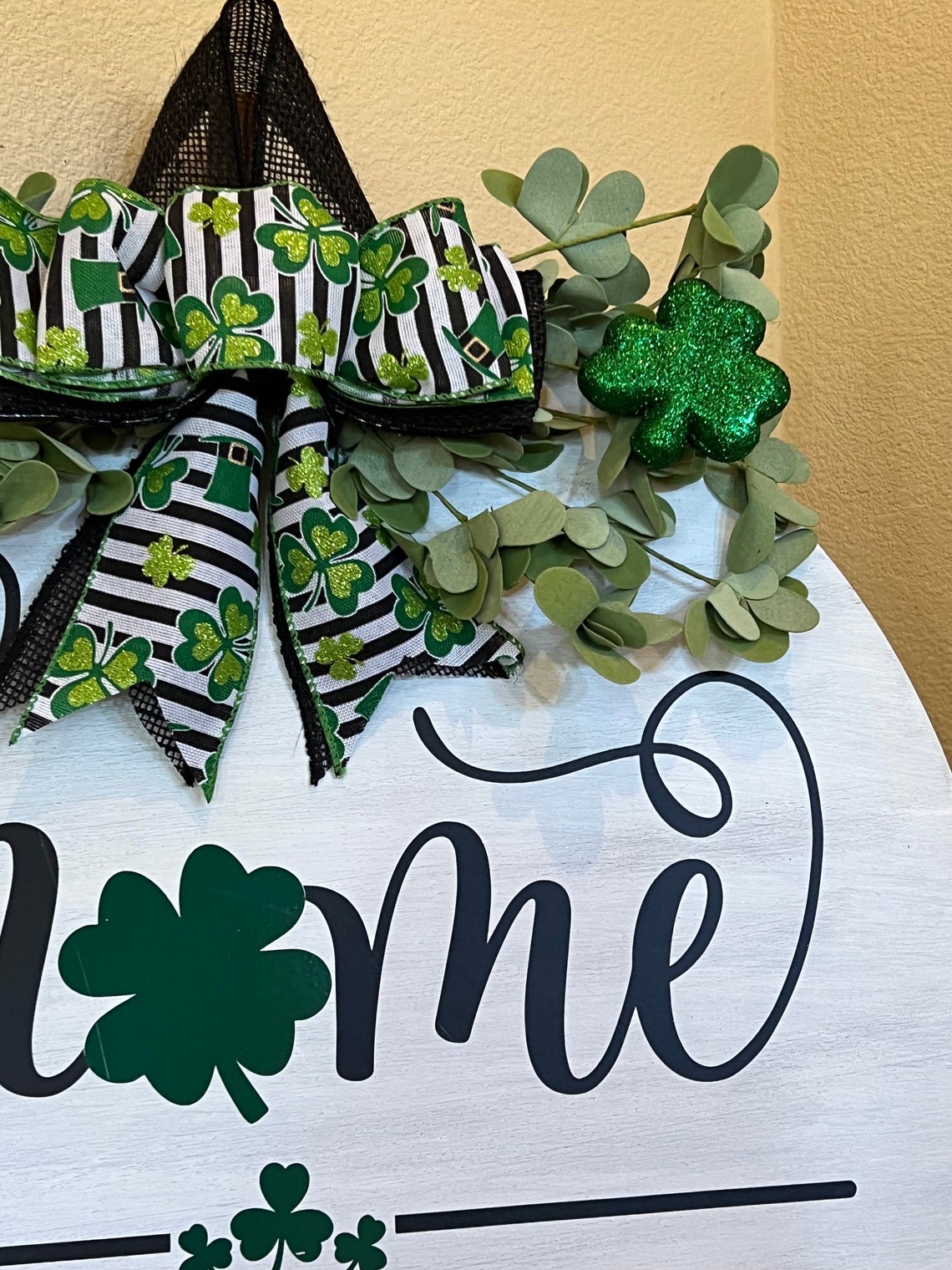 St Patricks Day Door Hanger St Paddy's Door Sign - Etsy