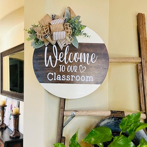 Teacher Door Decor, Classroom Door Hanger, Teacher Door Sign, Teacher ...