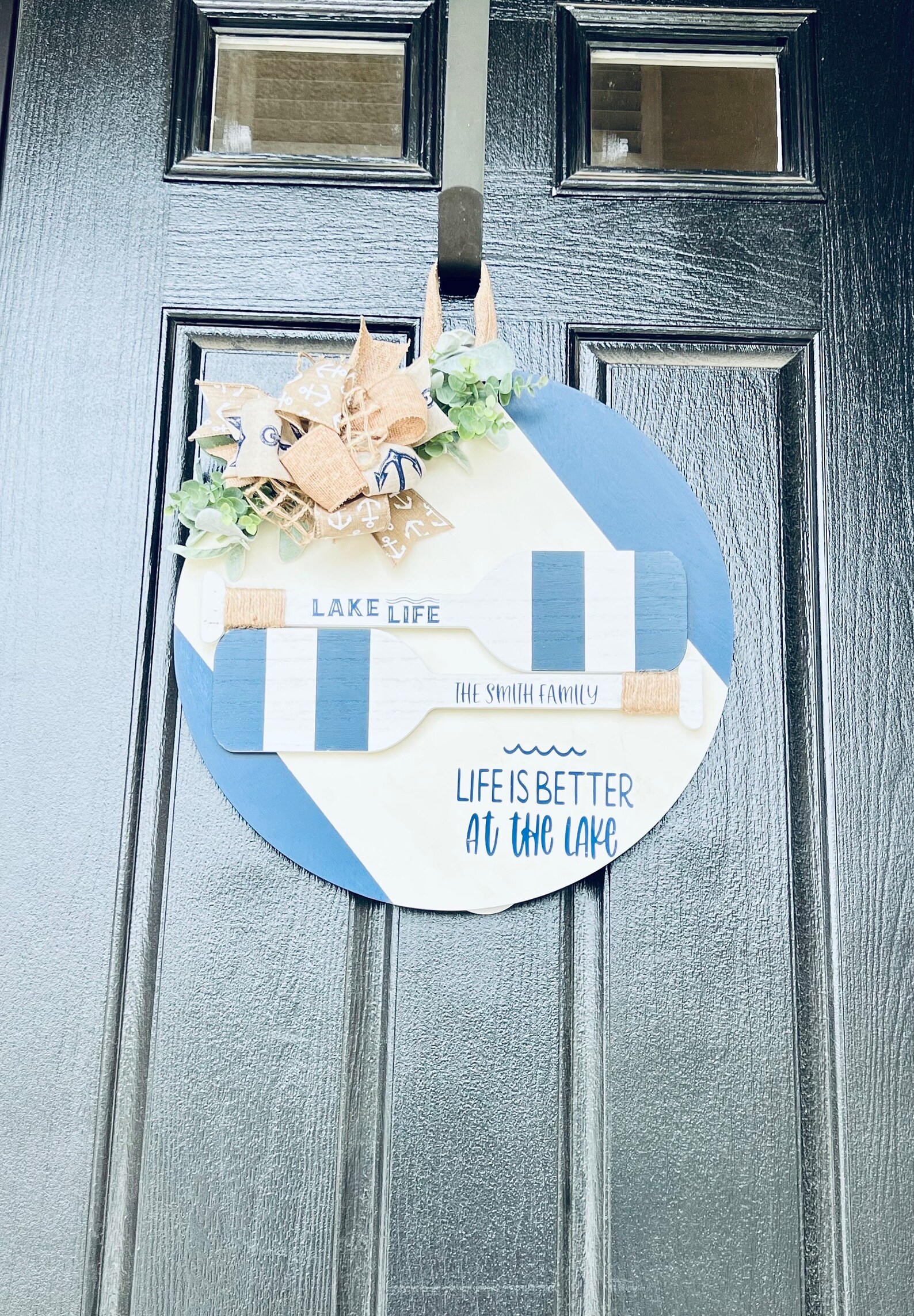 Lake House Front Door Decor, Lake House, Lake House Door Sign, Lake ...