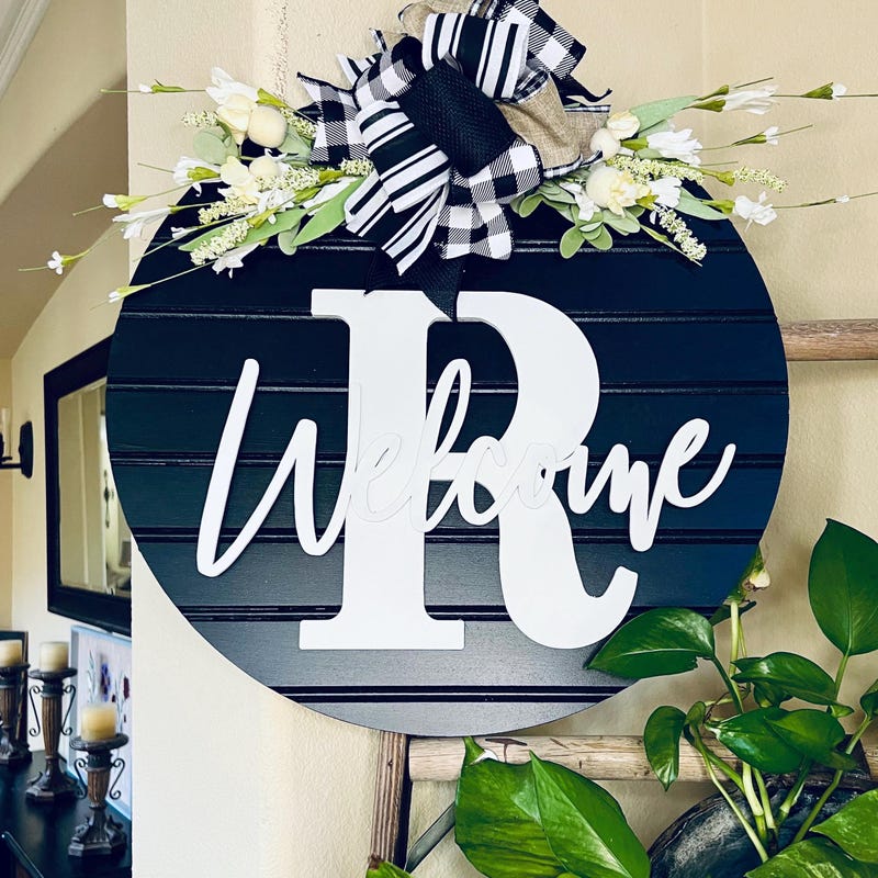 Door Signs for Front Door - Etsy