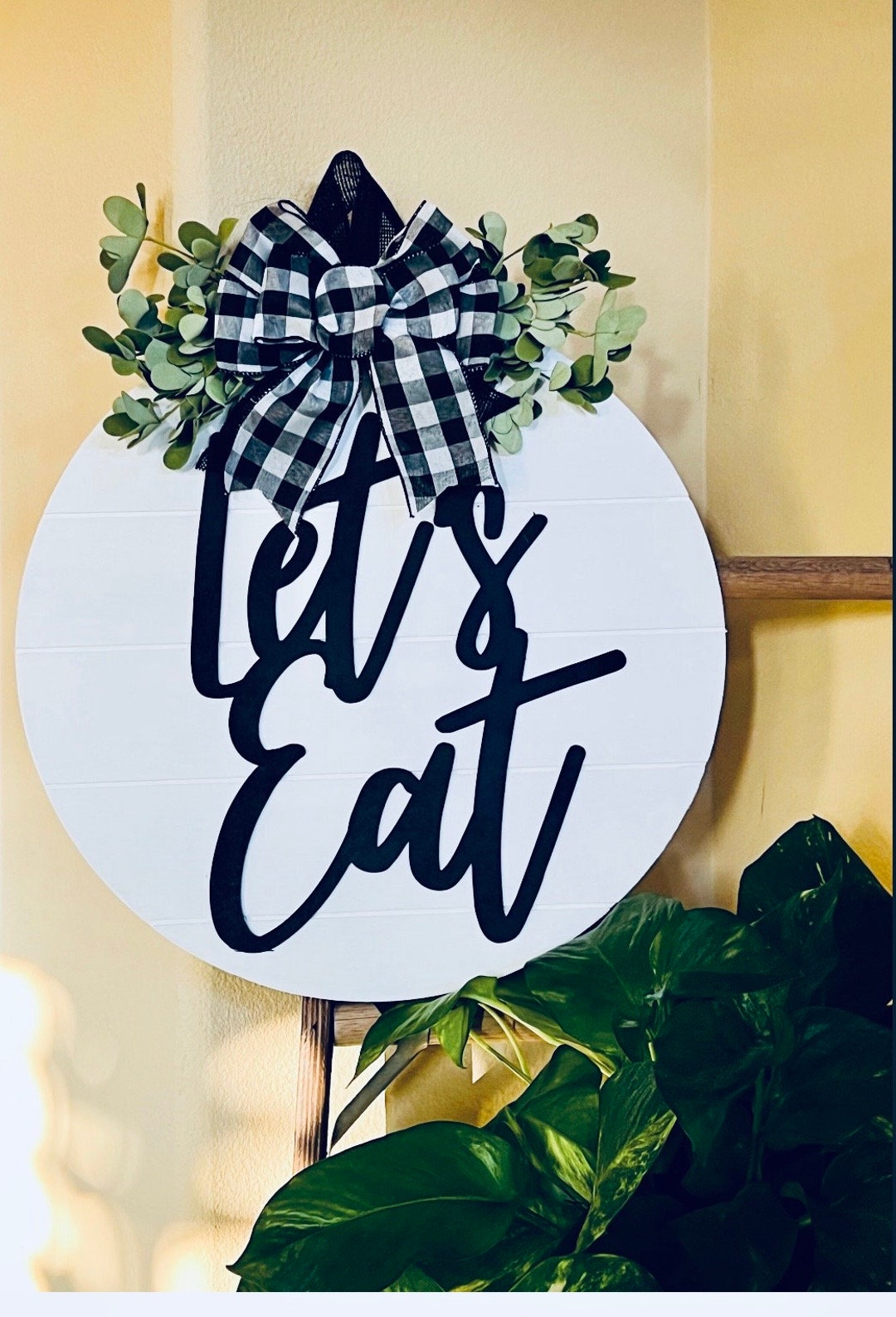 Kitchen Wall Decor, Kitchen Farmhouse Sign, Kitchen Door Decor, Kitchen ...