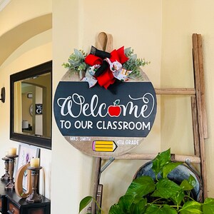 Teacher Door Decor Classroom Door Hanger Teacher Door Sign - Etsy