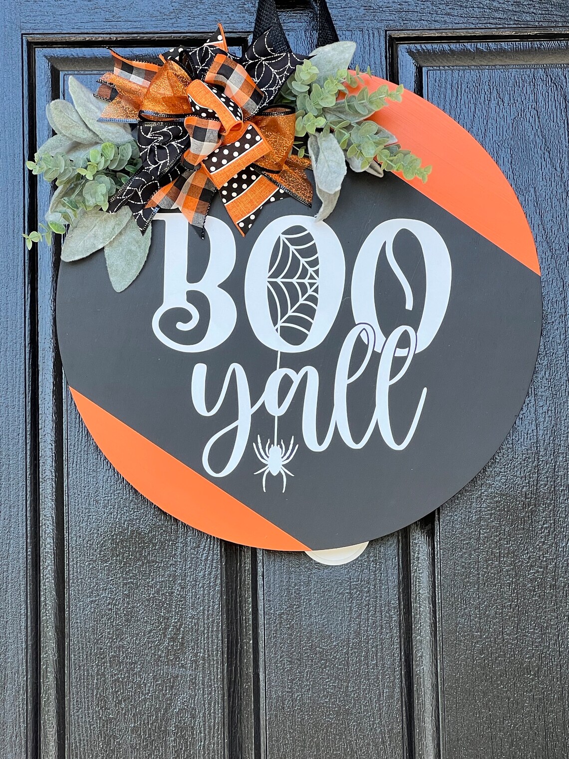 Halloween Door Decor, Halloween Welcome Sign, Halloween Door Hanger ...