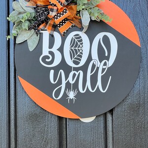 Halloween Door Decor, Halloween Welcome Sign, Halloween Door Hanger ...