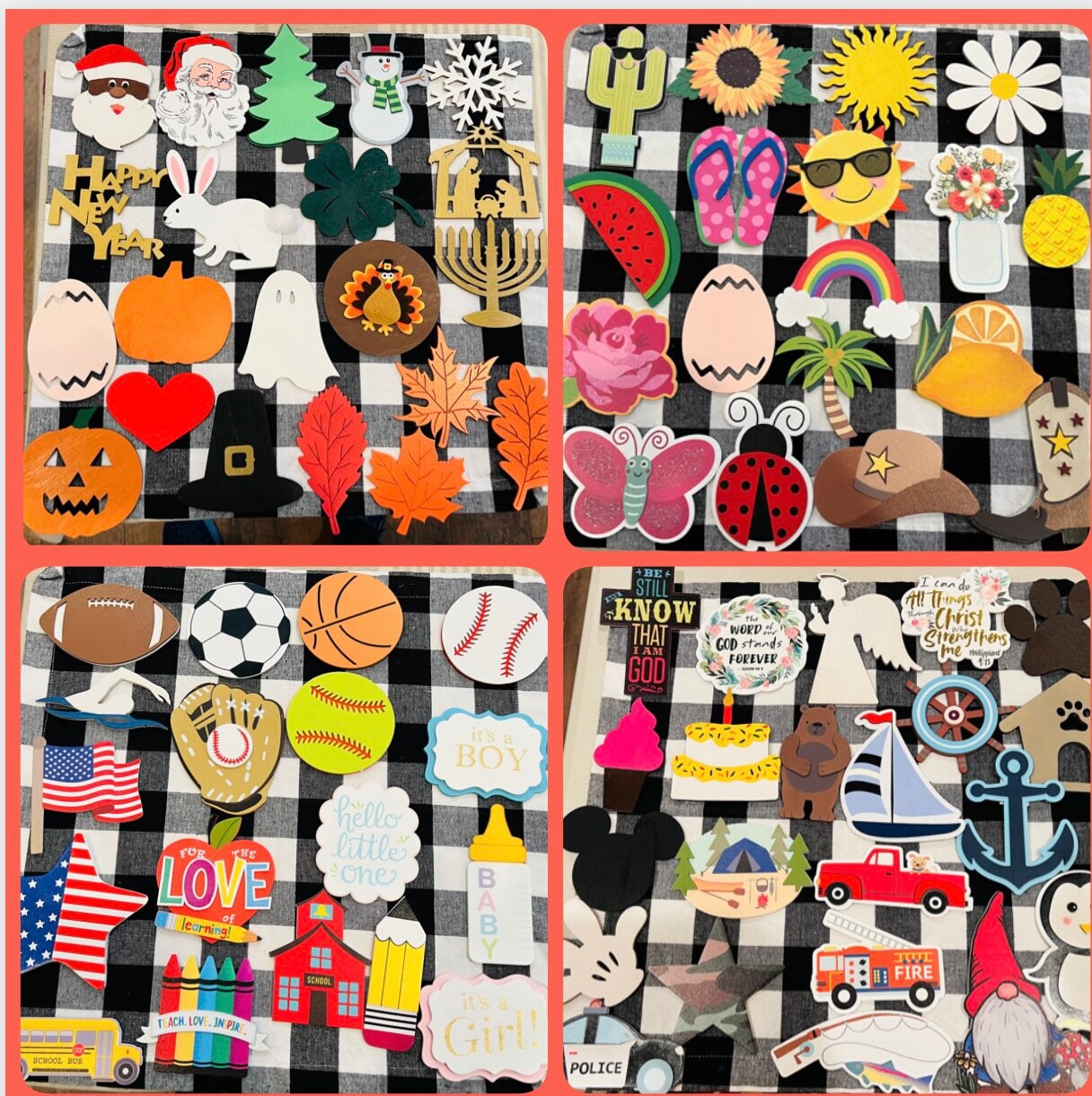 Extra Attachments for Interchangeable Sign Wood Attachments - Etsy