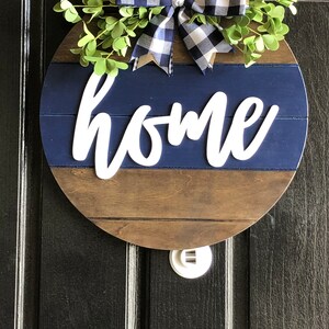 Front Door Decor, Welcome Door Sign, Front Door Hanger, Front Door ...