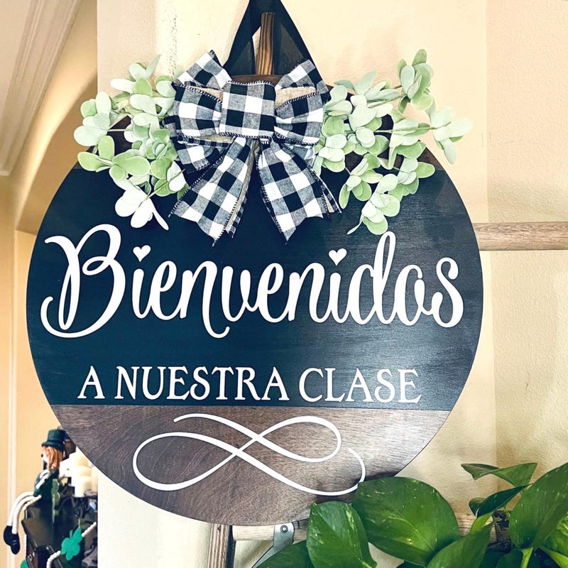 Bienvenidos Sign - Etsy