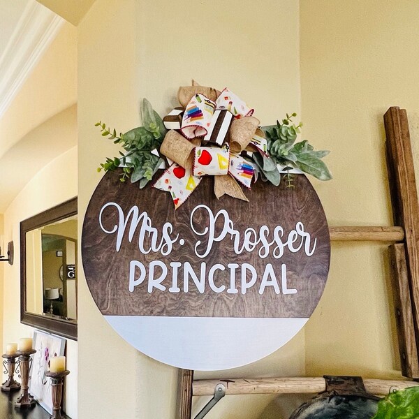 Office Door Sign for Principal - Etsy Office Door Sign for Principal - Etsy