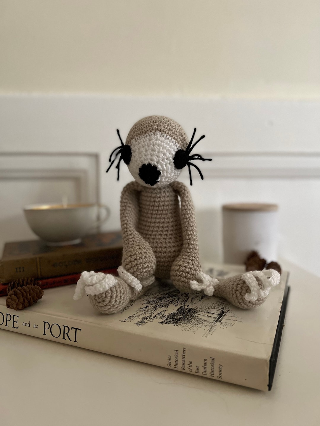 Sally the Sloth Handmade Crochet Sloth - Etsy