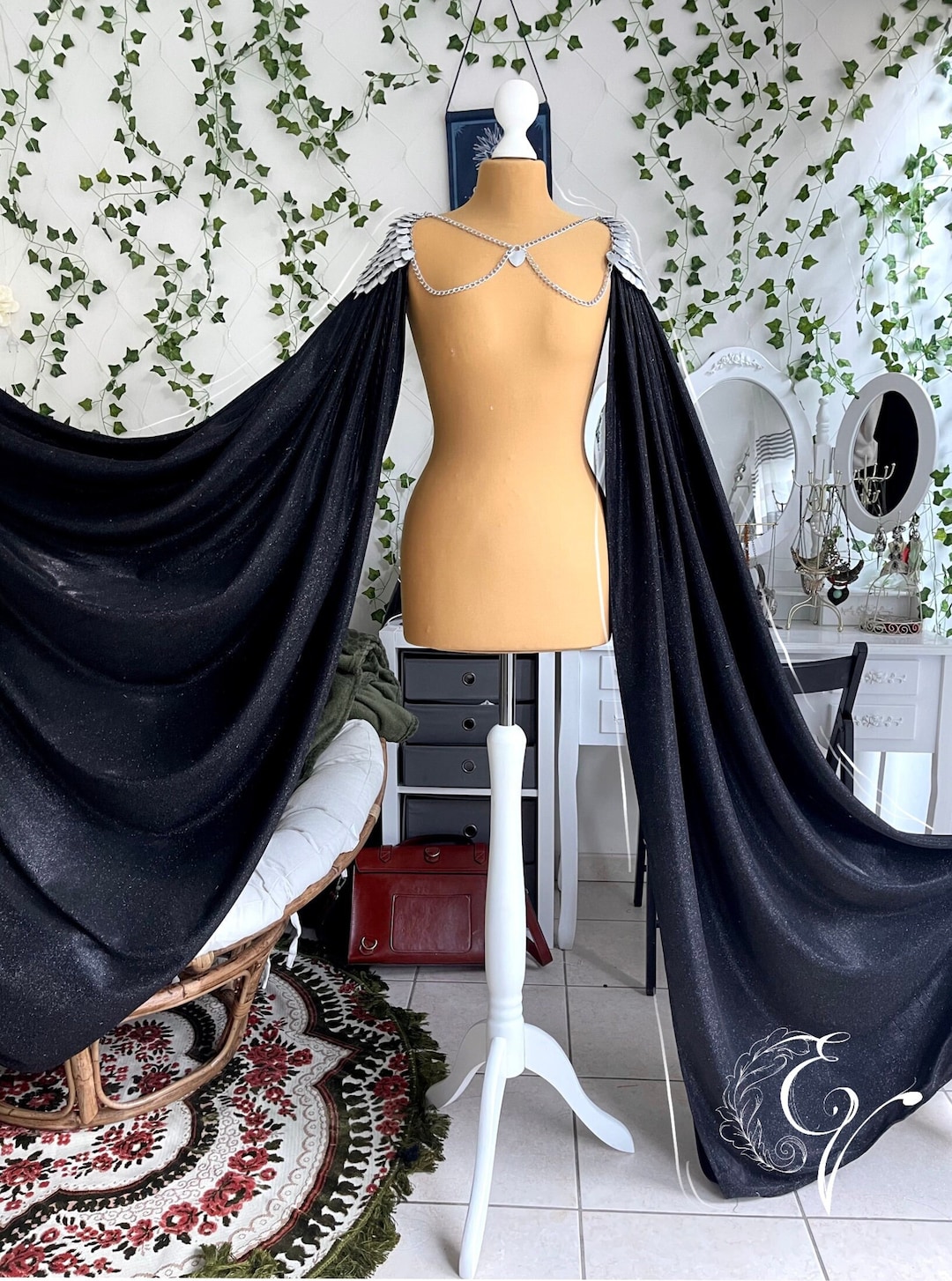 Scale Mail Dragon Rider Fantasy Cape - Etsy