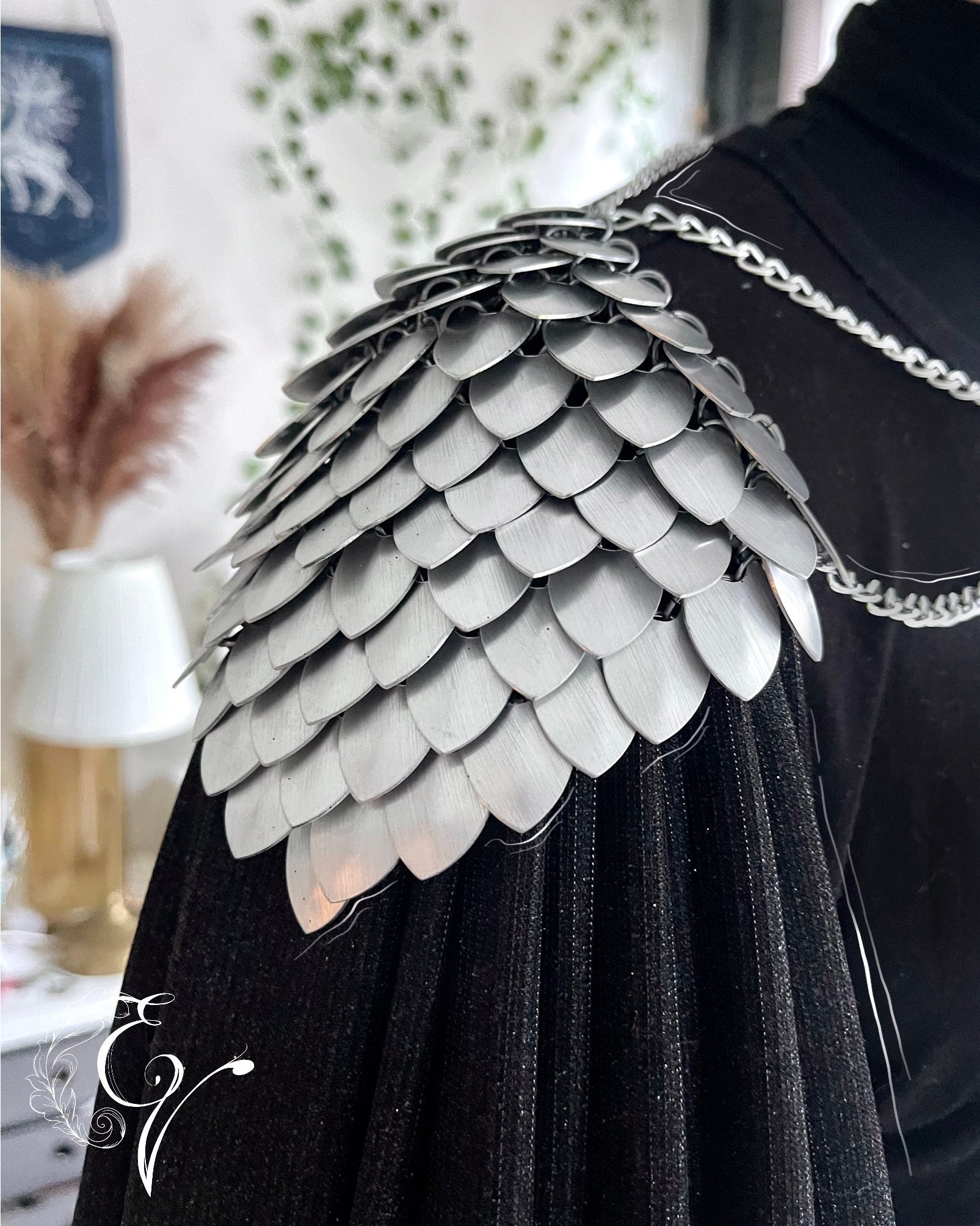 Scale Mail Dragon Rider Fantasy Cape - Etsy