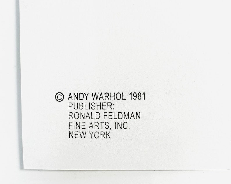 Andy Warhol Double Mickey Mouse Silkscreen - Etsy