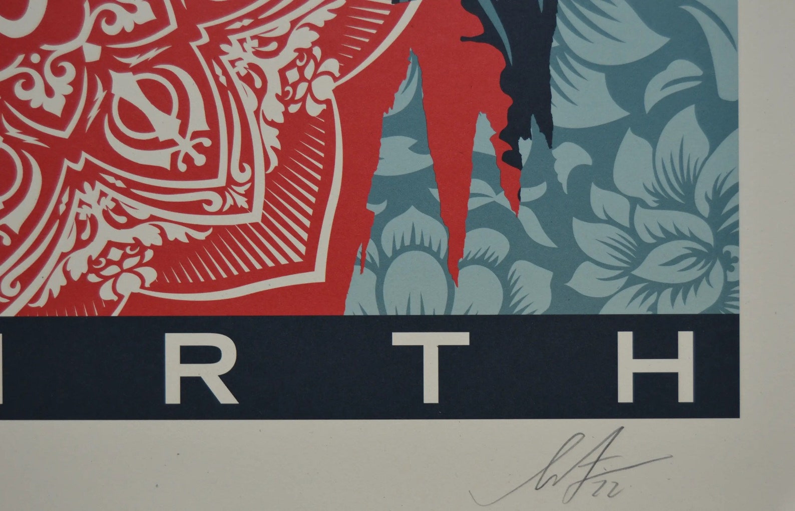 Shepard Fairey - Rebirth - Hand Signed - Etsy