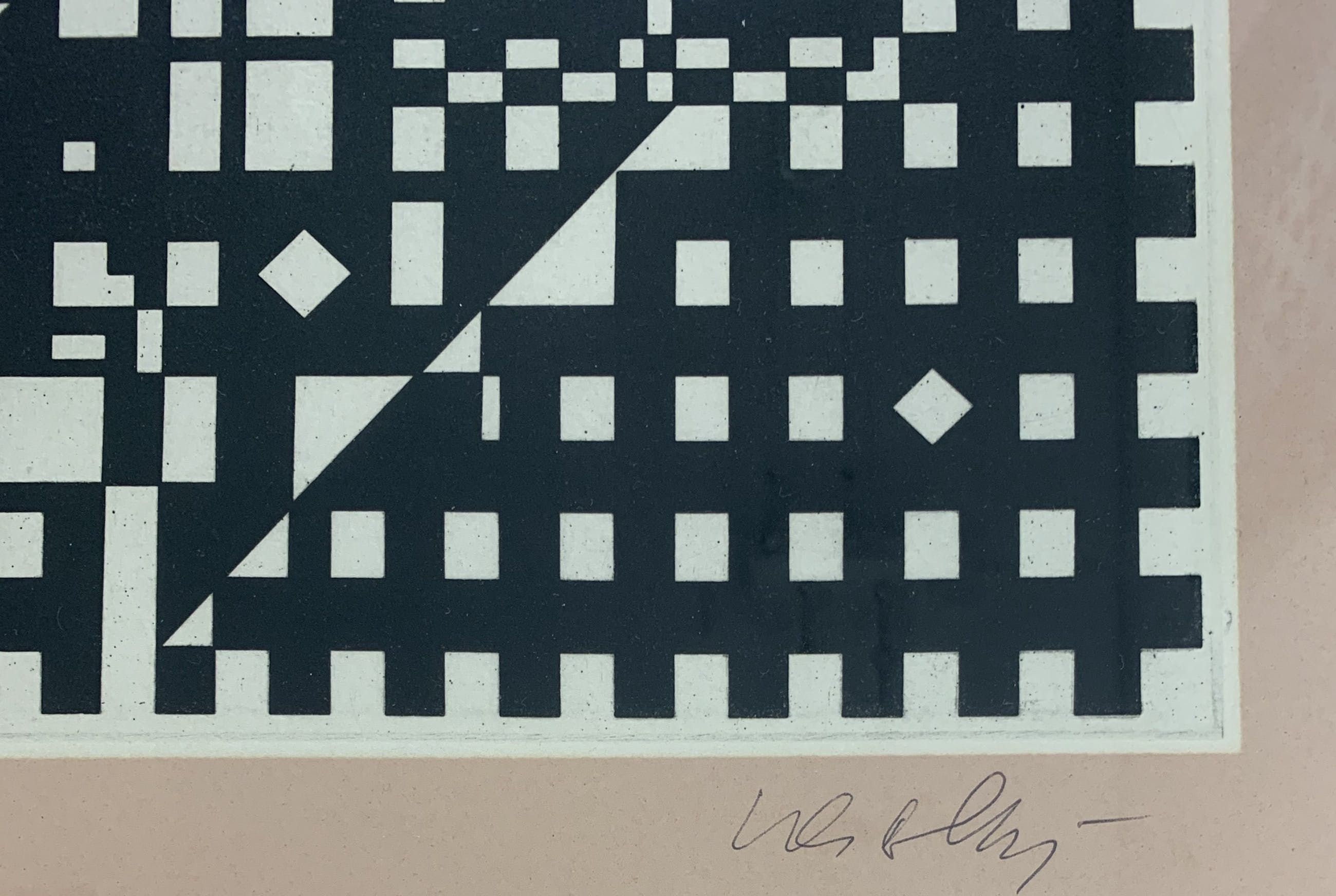 Vasarely, Victor - Hand-signed. Etching. - Etsy