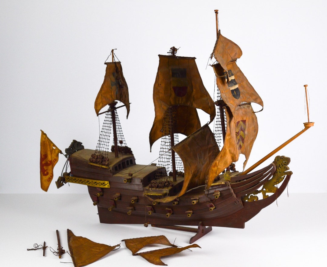 Model Ship of a VOC War Ship - Etsy