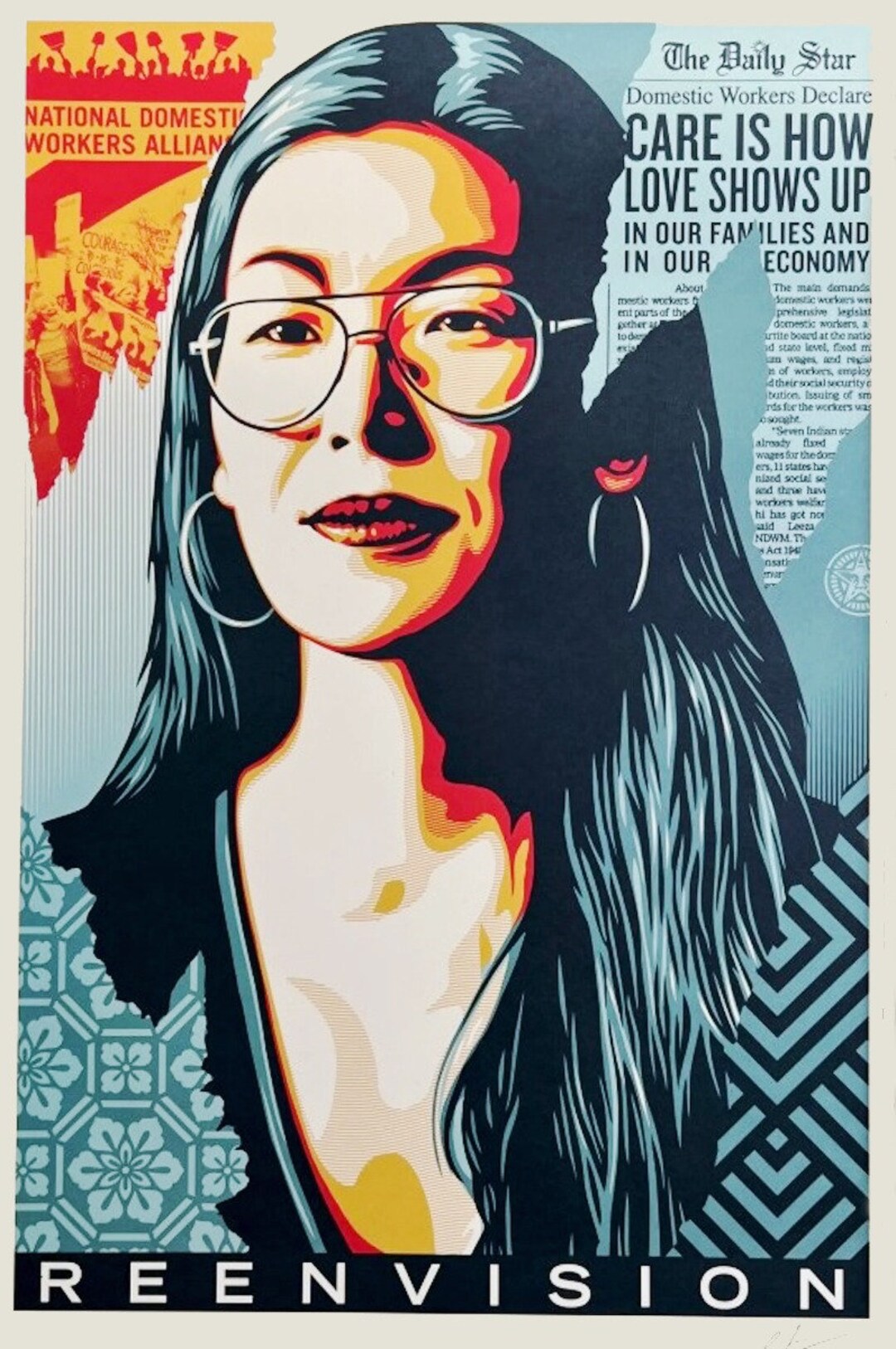 Shepard Fairey - Reenvision - Hand Signed - Etsy