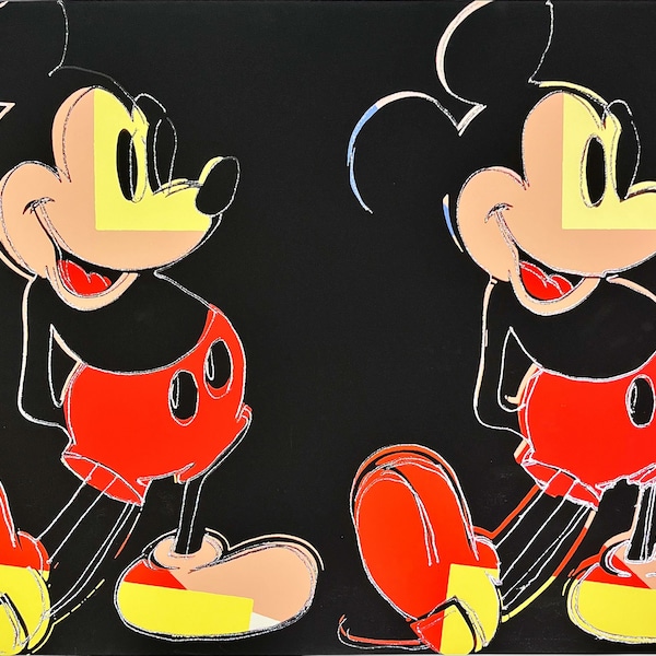 Mickey andy warhol - Etsy France