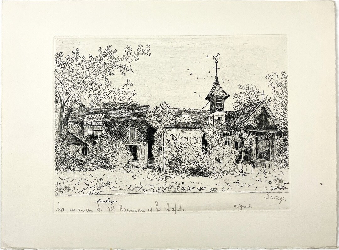 Undecipherable Artist - Etching - Hand Signed - Etsy