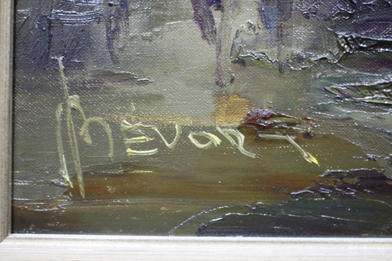 Jan Bévort - Oil Painting on Canvas - Hand Signed - Etsy
