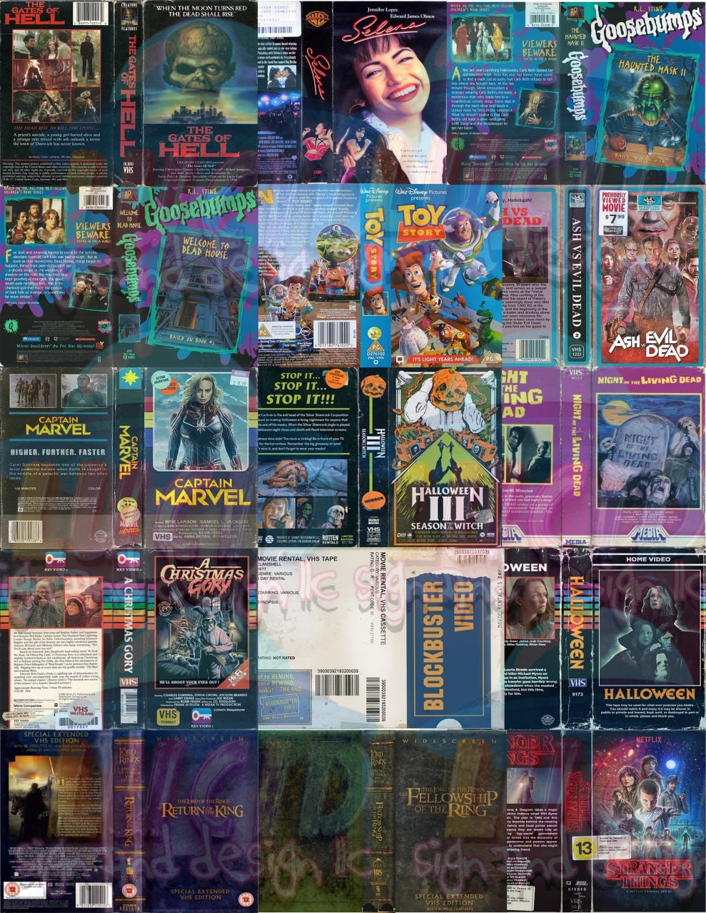 Mini VHS Keychain With Removable Tape - Etsy