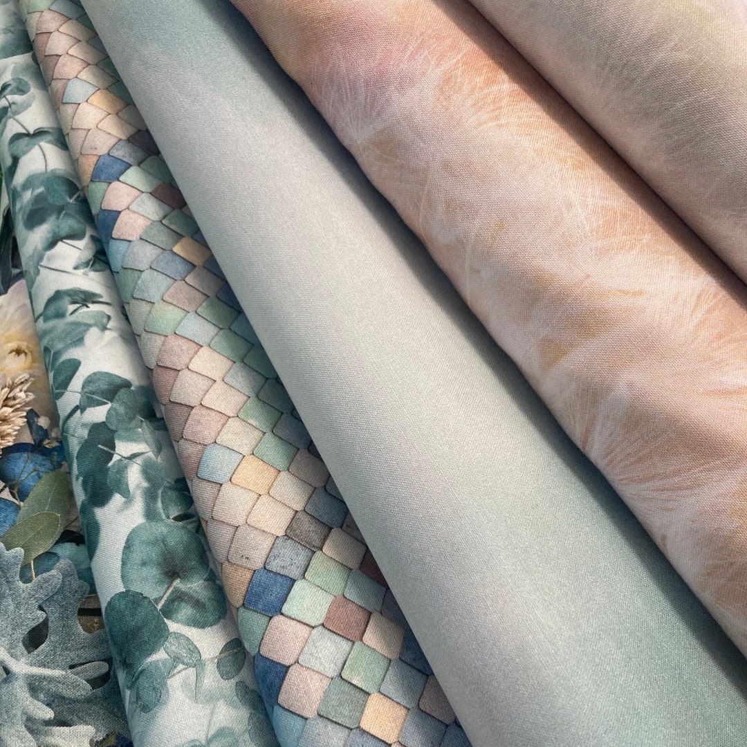 Farmhouse Blooms Cotton Quilting Fabric by Hoffman, Half Metre - Etsy