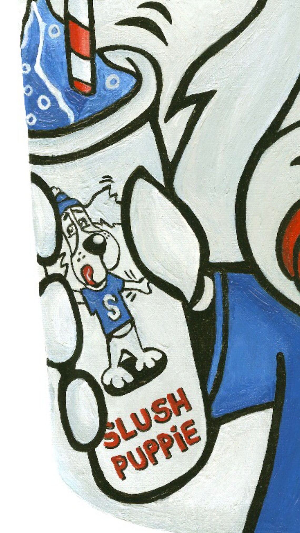 Blue Slush Limited Edition Giclée Fine Art Print - Etsy