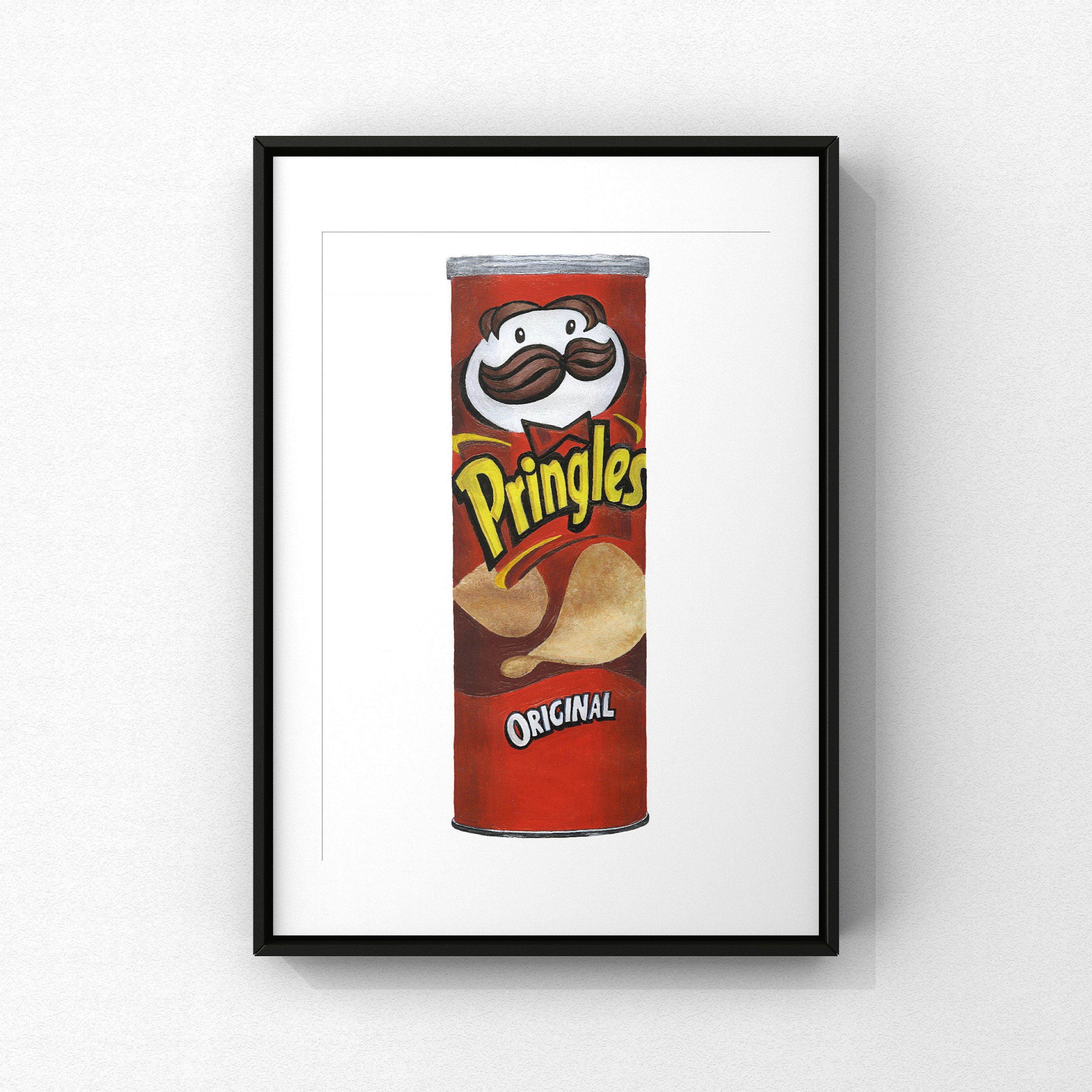 Pringles Original Flavour Limited Edition Giclée Fine Art Print - Etsy ...