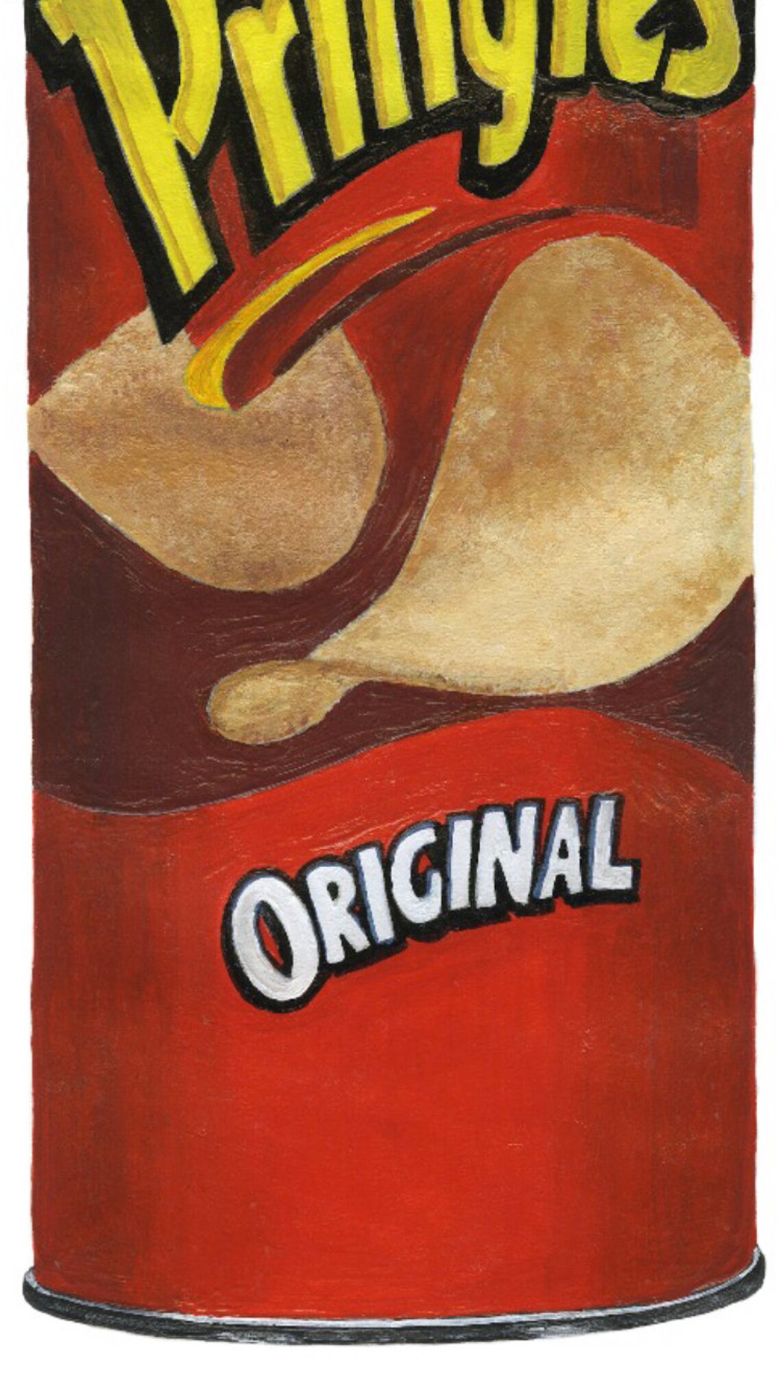 Pringles Original Flavour Limited Edition Giclée Fine Art Print - Etsy ...
