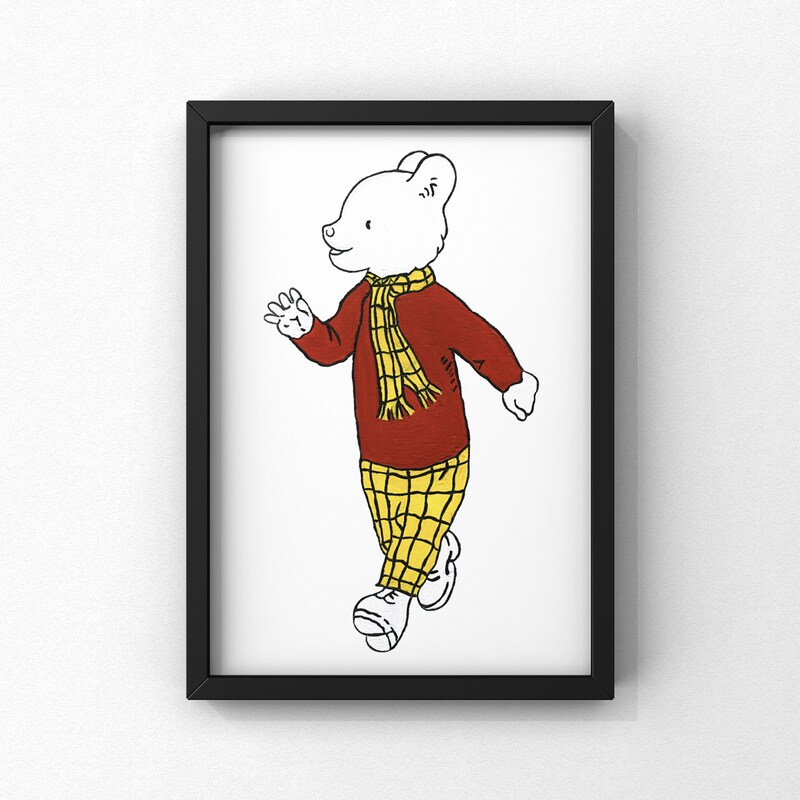 Rupert Bear - Etsy