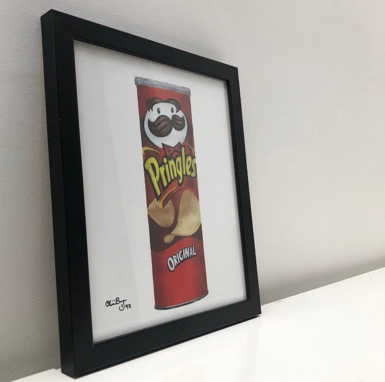 Pringles Original Flavour Limited Edition Giclée Fine Art Print - Etsy
