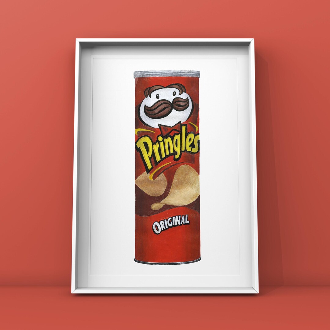 Pringles Original Flavour Limited Edition Giclée Fine Art Print - Etsy