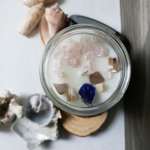 Sea Glass Candle - Etsy